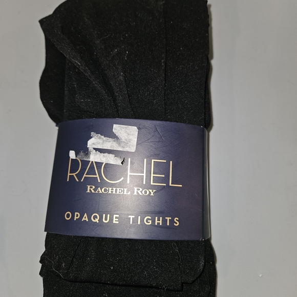 RACHEL Rachel Roy | Accessories | Rachel Rachel Roy Black Opaque Tights ...